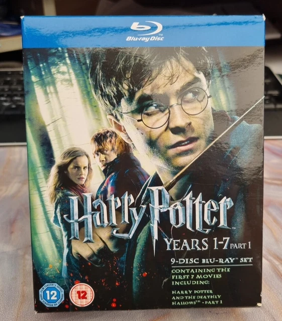 HARRY POTTER BOX Set Years 1-7 Plus Deathly Hallows Part 2 EUR 8,19 ...