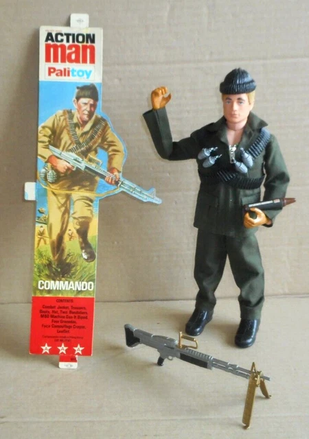 VINTAGE ACTION MAN Palitoy VAM - COMMANDO great condition & complete - 70s EUR 122,98 - PicClick FR