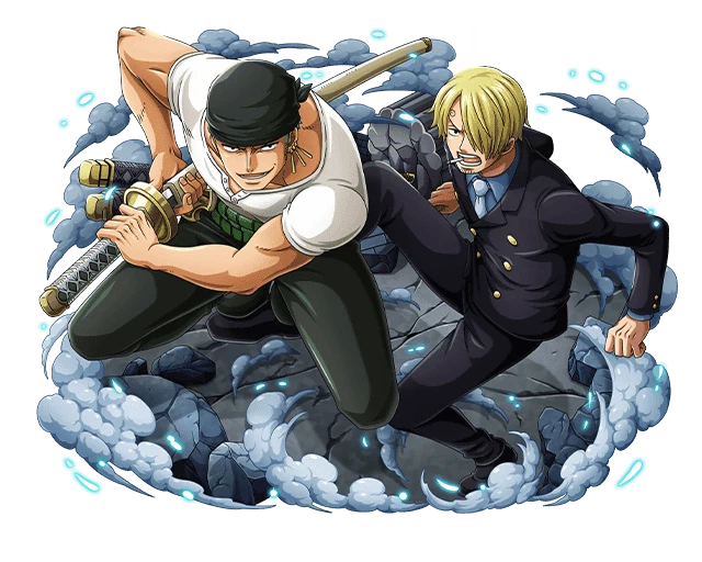 RORONOA ZORO SANIJ Vinsmoke v2 One Piece Weatherproof Anime Sticker 6 ...