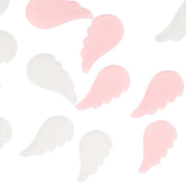 20 PZ RESINA Ali d'Angelo Fai Da Te Mini Accessori Decorazione Tuba EUR ...