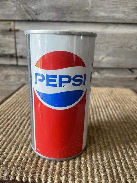 VINTAGE 12 FL. OZ. Pepsi-Cola Tin Can Pepsi Soda Can $10.00 - PicClick CA