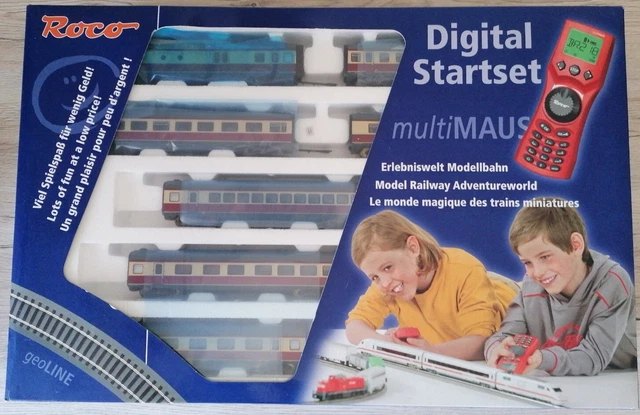 ROCO H0 41260 Digital Startset DCC con tee VT 11,5 - 7 pezzi - multimouse, binari EUR 519,90 ...