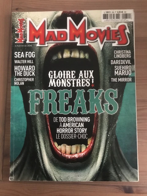 MAD MOVIES N° 284 - FREAKS Revues cinéma Fantastique EUR 4,00 - PicClick FR