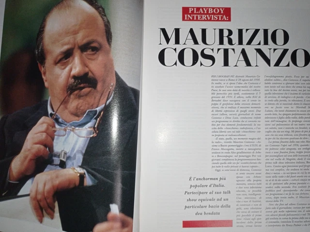 PLAYBOY ITALIA RIVISTA Maggio 1992 Byron Newman Nadia Bengala Maurizio ...