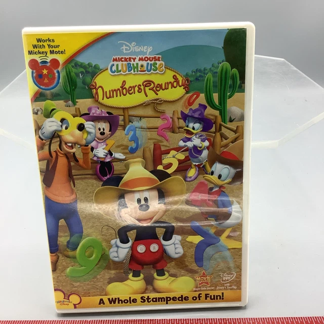 MICKEY MOUSE CLUBHOUSE: Mickeys Numbers Roundup DVD Kids Video EUR 5,08 ...