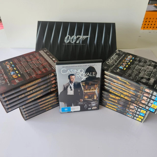 007 JAMES BOND Ultimate Collector’s Set DVD Box Set Region 4 $80.00 ...