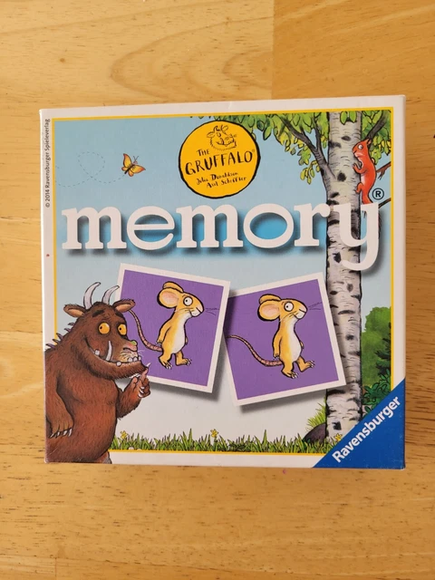 THE GRUFFALO MEMORY Game Matching Pairs £1.50 - PicClick UK