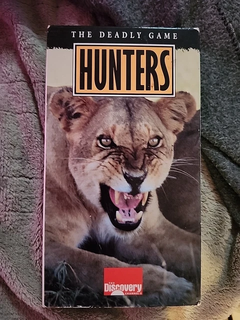 THE DISCOVERY CHANNEL Hunters The Deadly Game VHS 60 Min 1995 Lion £9. ...