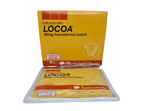 3X LOCOA 40MG Transdermal Patch (21 Patches) Osteoarthritis Joint Pain ...
