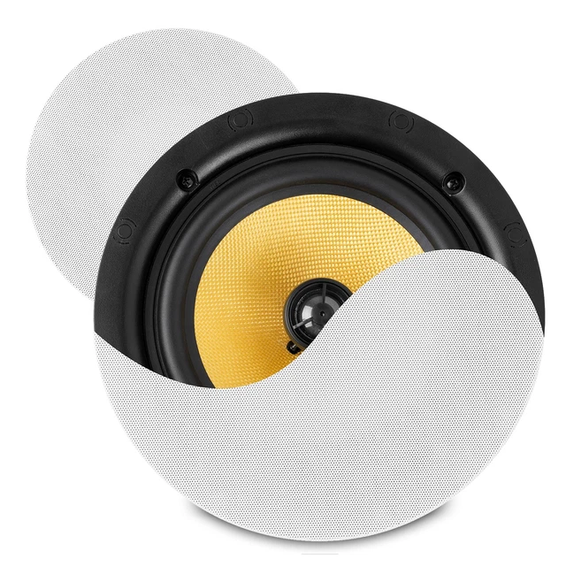 PD KVCS8 8& Ceiling Speakers - Low Profile 2-Way Coaxial with Tiltable ...