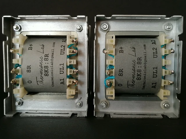 EL34 KT88 6550 Push Pull Output Transformer 50W (pair) 8K8:8Ohm £390.59 - PicClick UK