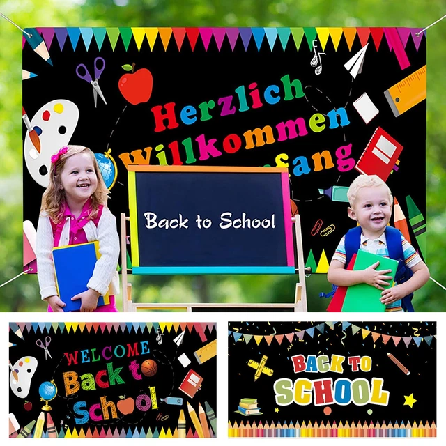 WELCOME BACK TO School Banner First Day of School Teacher Banner ...