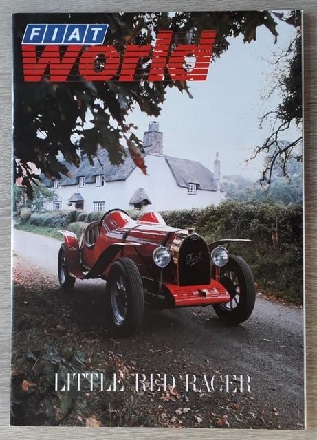 FIAT WORLD MAGAZINE Brochure No.6 1985 - Croma Panda 4x4 Uno Turbo £9. ...