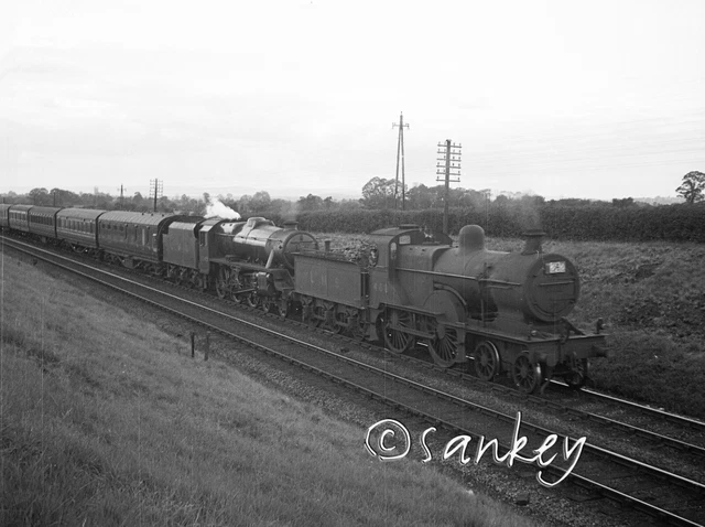 LMS 50X40MM NEGATIVE LMS 469 piloting 5249 near Haresfield 19-09-39 £2. ...