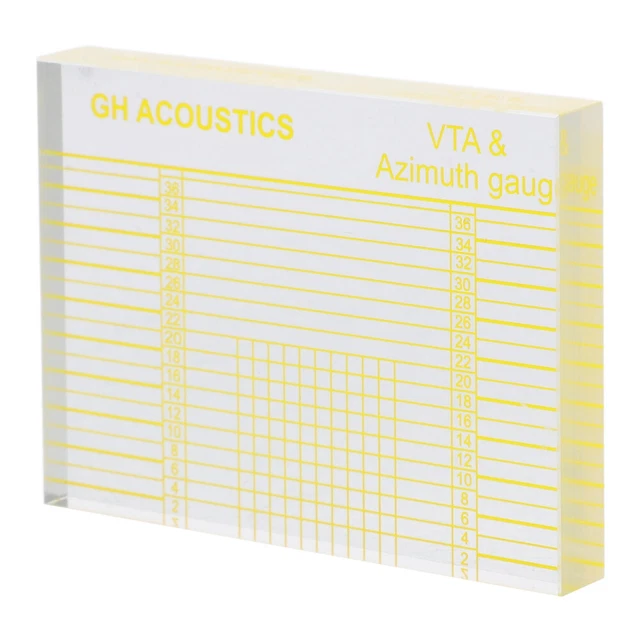 RECORD PLAYER DISTANCE Gauge Turntable Accessory Vinyl Adjustment Ruler ...