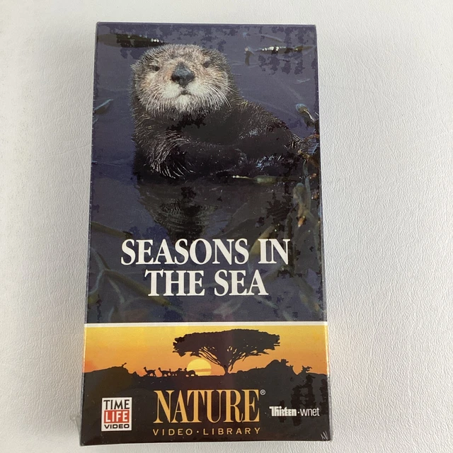 TIME LIFE VIDEO Seasons In The Sea VHS Tape Nature Library Series New ...