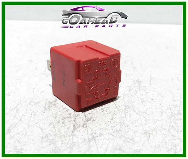 VAUXHALL SAAB GM 4 Pin Relay Red 24438887 £9.38 - PicClick UK