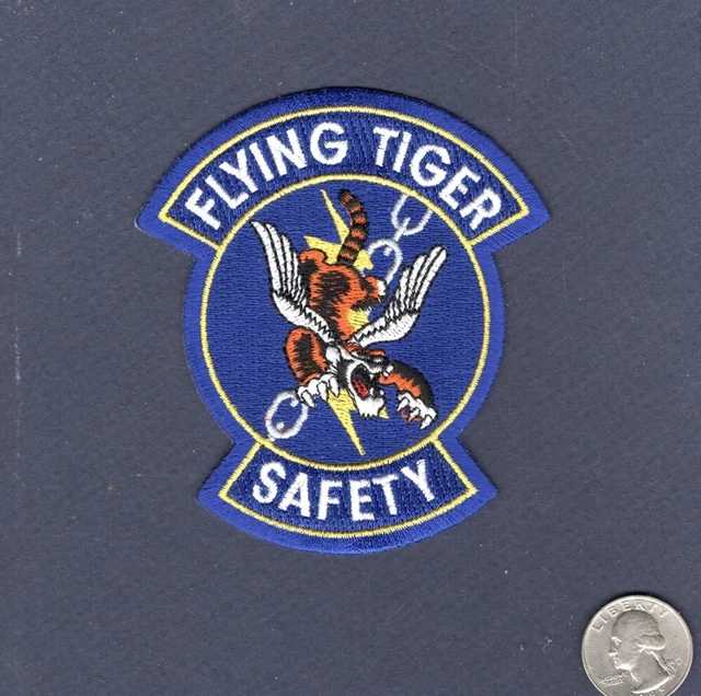 74TH FS FLYING TIGERS Safety USAF A-10 Thunderbolt Squadron Patch $10. ...