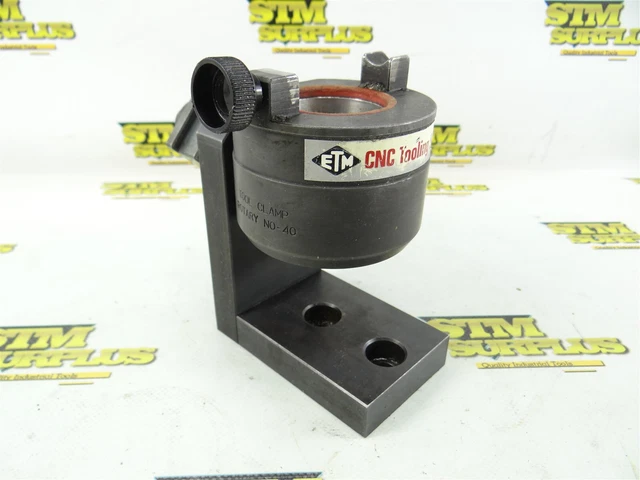 ETM 40 TAPER Tilting Rotary Tool Clamp No.40 £49.85 - PicClick UK