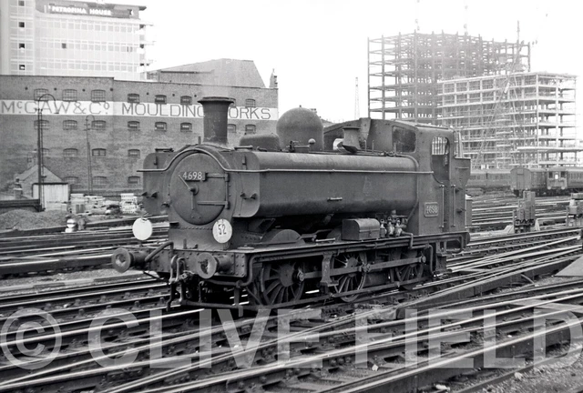 RAILWAY B/W Negative 6x6 cm GWR 4698 Waterloo 1959. £15.50 - PicClick UK