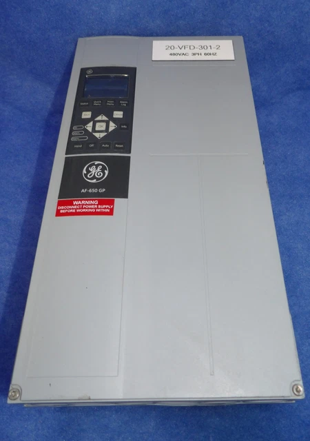 GENERAL ELECTRIC AF-650GP 6KGP43010X4XXXA1 7,5 kW 10 HP lecteur AC + 1 ...
