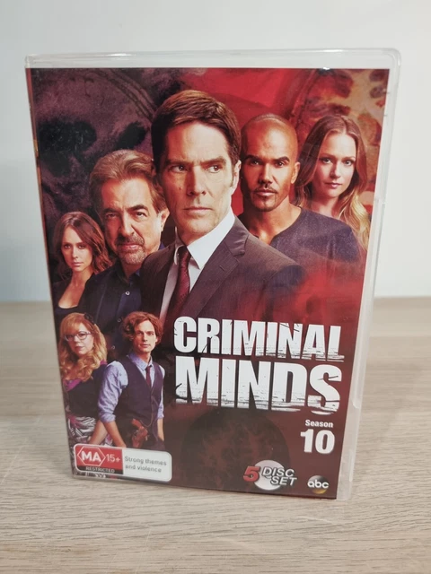 CRIMINAL MINDS SEASON 10 DVD Region 4 PAL Series Ten Tenth 2015 £5.83 ...