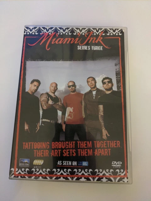 MIAMI INK - Series 3 - Complete (DVD, 2008) £1.65 - PicClick UK