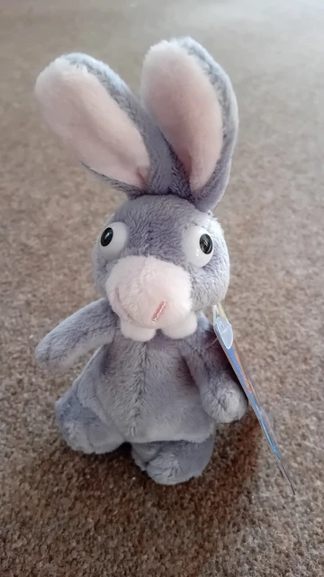 WALLACE AND GROMIT Small Plush Rabbit With Label Approx 5 1/2 Inches ...