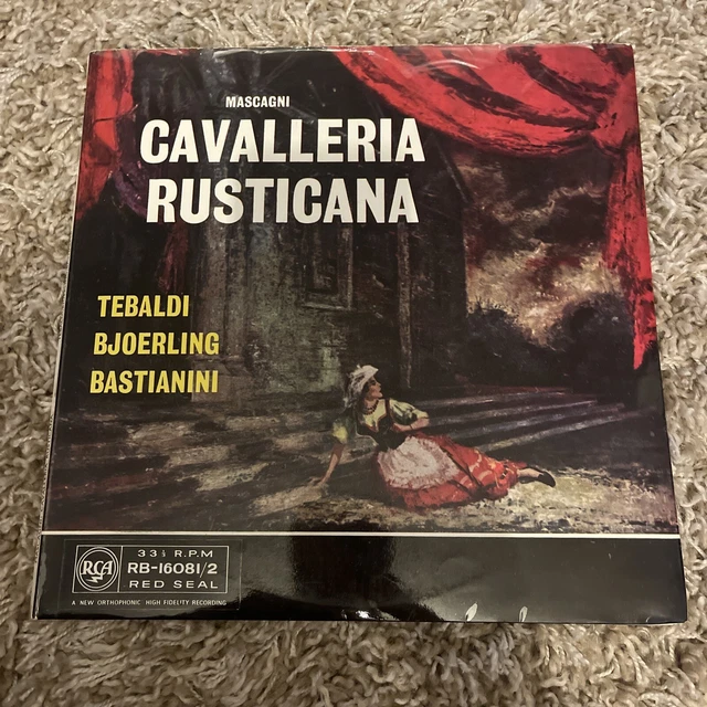 PIETRO MASCAGNI - Renata Tebaldi, Jussi Björling, Ettore Bastianini ...