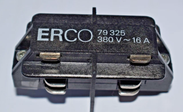 ERCO KUPPLUNG/VERBINDER für die 3-Phasen Stromschiene schwarz für Abstandslose EUR 10,00 ...