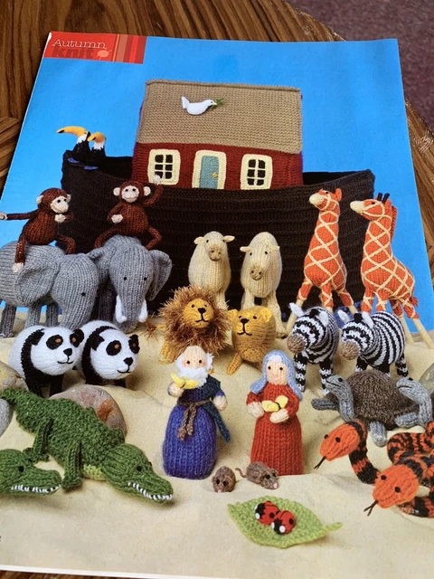 ALAN DART - NOAH’S ARK Knitting Pattern. MAGAZINE EXTRACT £2.28 ...