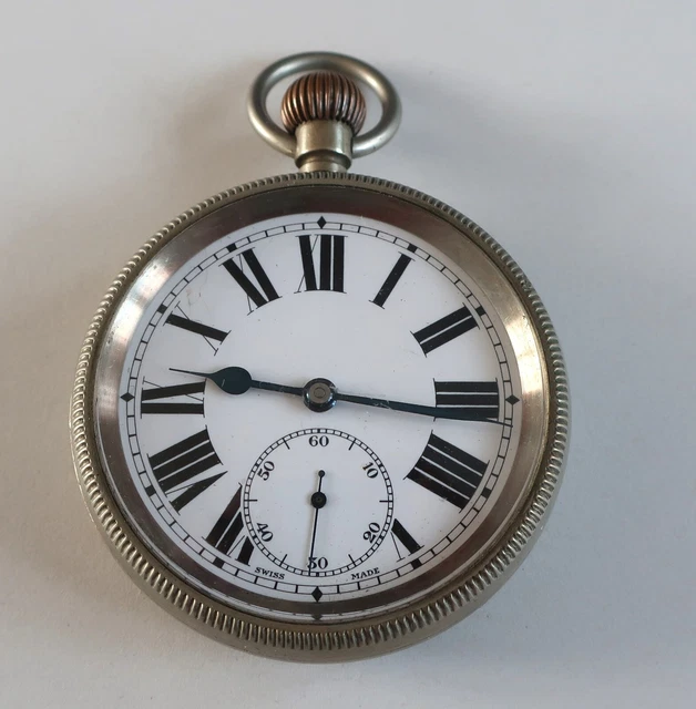 ANTIQUE GENTS MILITARY pocket watch pattern 300 Naval £195.00 - PicClick UK