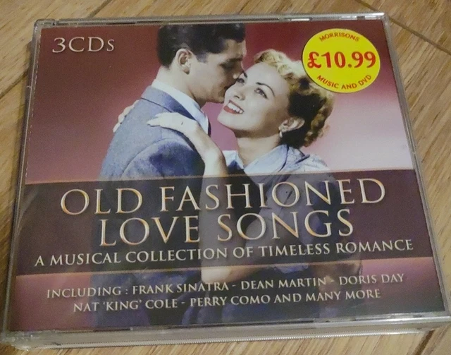 VARIOUS ARTISTA - Old Fashioned Love Songs CD Album, 3 discs, 63 tracks ...