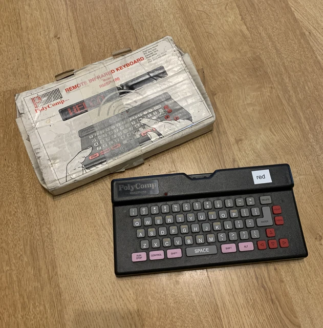 POLYCOMP RMSP-100 INFRARED IR Keyboard £16.99 - PicClick UK