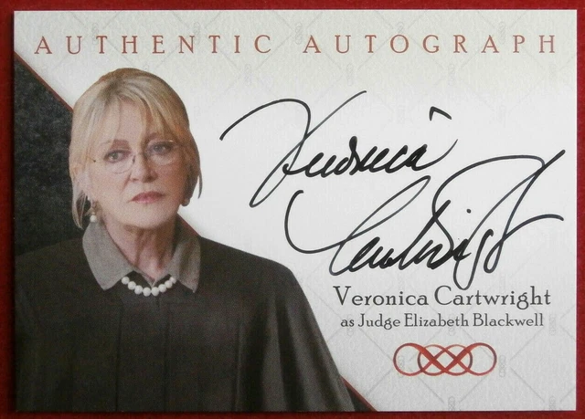 REVENGE - VERONICA CARTWRIGHT - Hand Signed Autograph Card - A13 ...