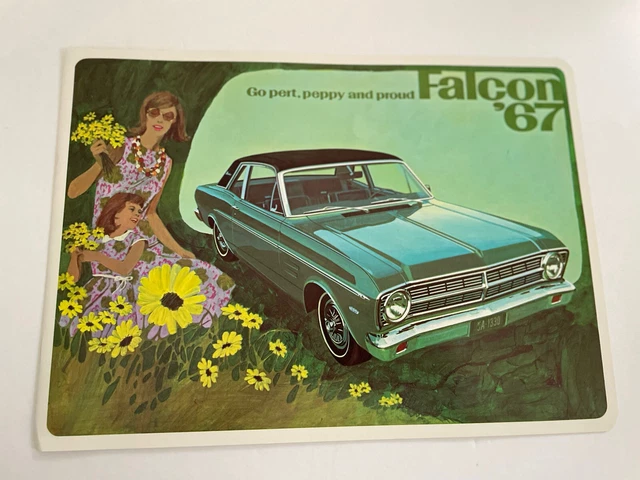 FORD FALCON VINTAGE Original Ford Falcon Auto Brochure £8.00 - PicClick UK