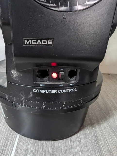 MEADE ETX-60 ASTRO Refracting Telescope Computer Controlled Powers On ...
