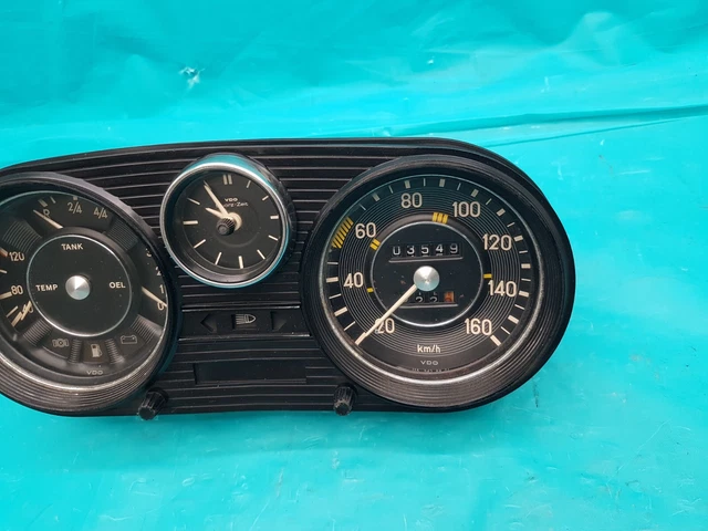 ORIGINAL MERCEDES-BENZ W115 W114/8 Instrument Cluster Tacho Speedometer ...