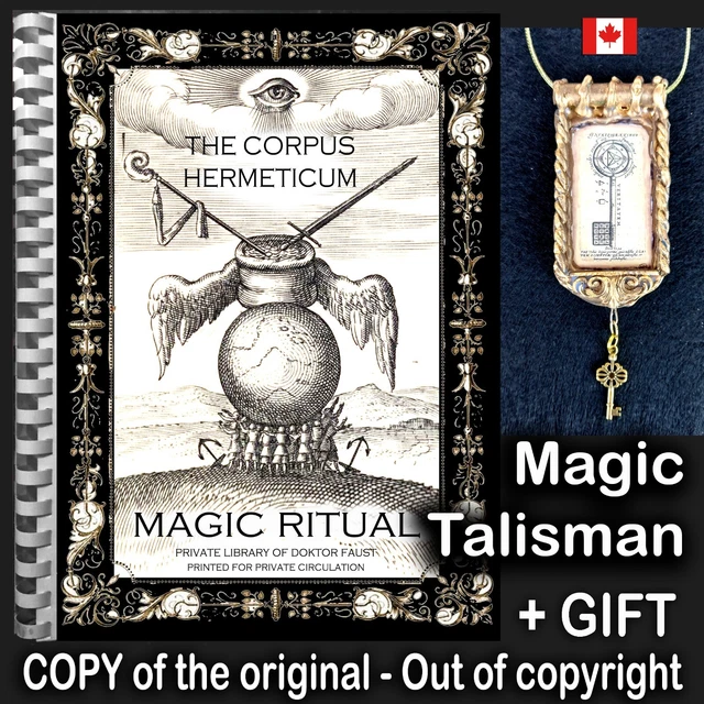 ANTIQUE BOOK OCCULT magic ritual witchcraft practical manual alchemy esoteric + $222.00 ...