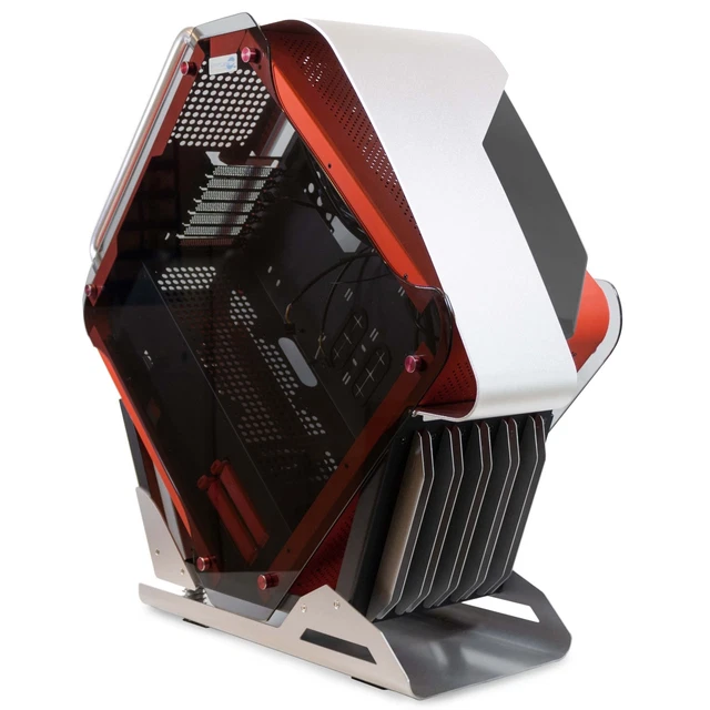 CASE EATX ATX Matx Mini-itx Case Gaming Computer Fisso Assemblato Vetro ...