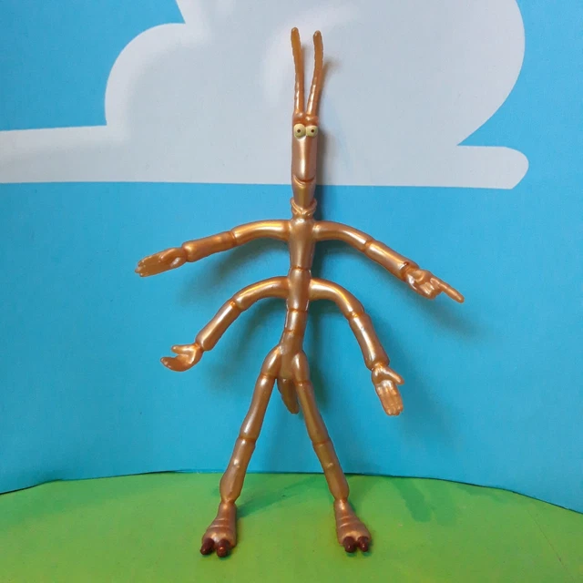 DISNEY PIXAR 7& Vintage Bendable Slim Stick Insect Figure A Bug's Life ...