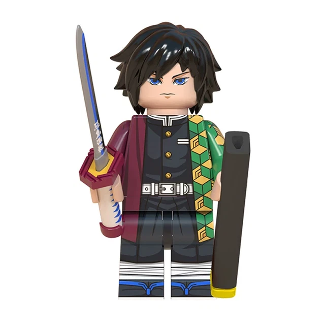 DEMON SLAYER KIMETSU no Yaiba Custom Lego Anime Mini Figures Giyu ...