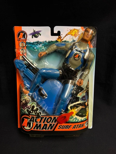 ACTION MAN - Surf Atak - Cardato Inutilizzato - Mam - Hasbro 2003 ...