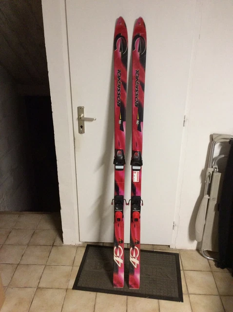 ANCIEN SKIS ROSSIGNOL 4SV 173cm/Fixations Rossignol/France ...