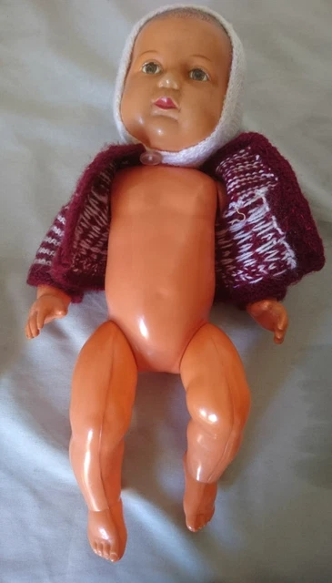 ANCIEN BEAU BAIGNEUR POUPEE SNF 35 cm 1950 en CELLULOÏD EUR 15,00 ...