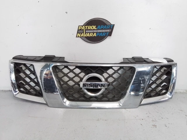 NISSAN NAVARA D40 09/05-01/10 Radiator Grille Series 1 Vsk Chrome 6129 ...