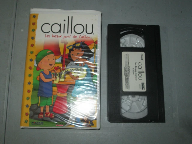 CAILLOU - LES Beaux Jours De Caillou (VHS)(French) Tested Clamshell $2. ...
