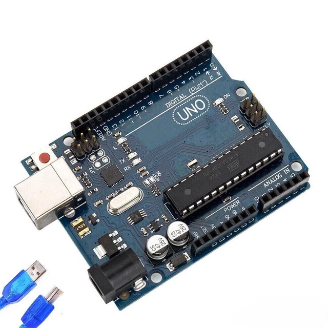 ARDUINO COMPATIBLE UNO R3 Atmel ATmega328 Microcontroller Board With ...