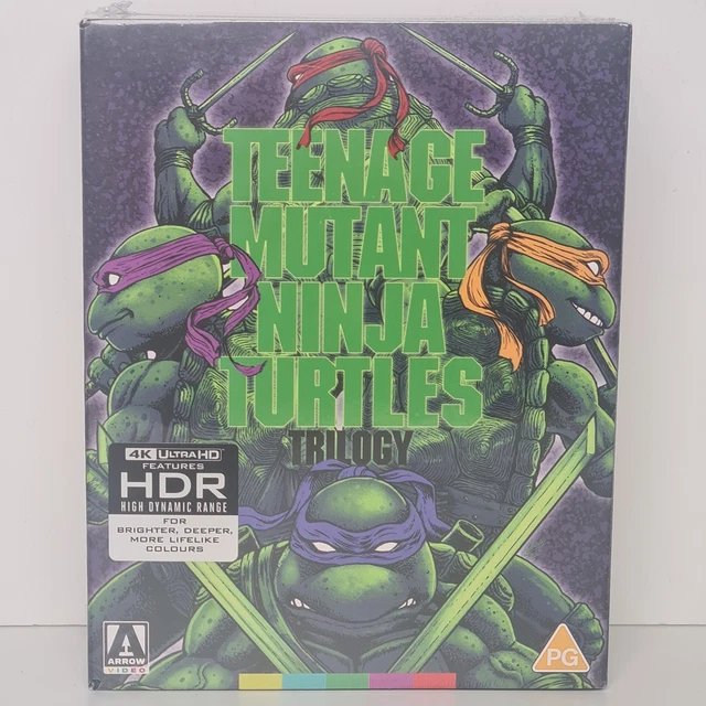 TEENAGE MUTANT NINJA Turtles Trilogy 4K UHD New & Sealed Arrow ...