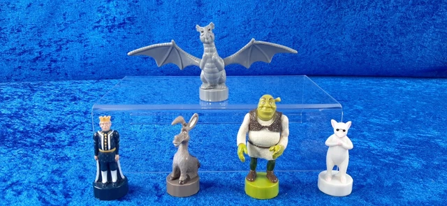 SHREK MINIATURE DISNEY Pixar Mini Figure Fiona Ciuchino Drago Af4 EUR ...